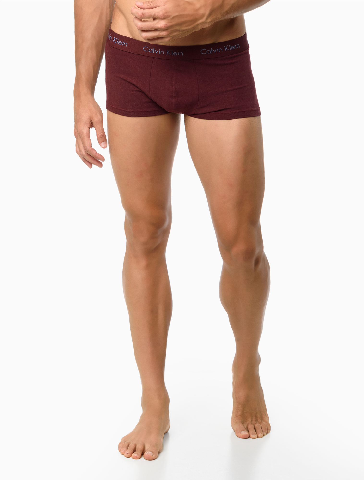 Kit 3 Cuecas Low Rise Trunk Classic Cintura Baixa Calvin Klein ...