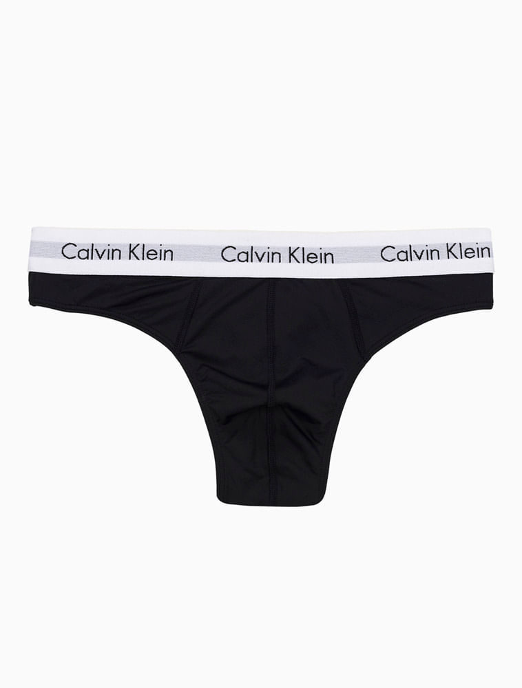 Underwear Fio Dental Masculina Classic Elástico com Logo Cueca Calvin ...