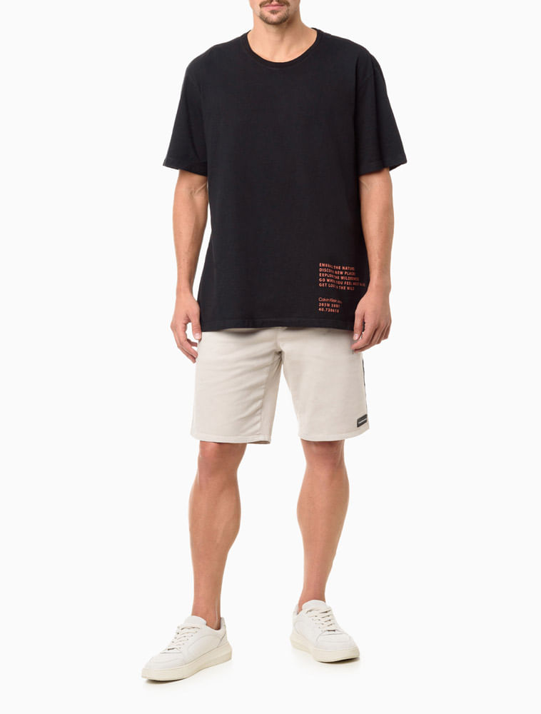 Camiseta Masculina Oversized Get Lost - Calvin Klein