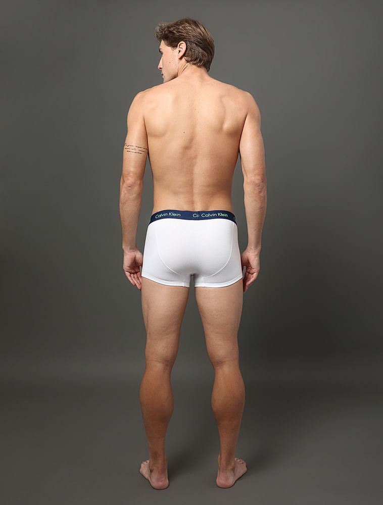 Kit 3 Cuecas Low Rise Trunk Classic Calvin Klein Underwear - Calvin Klein